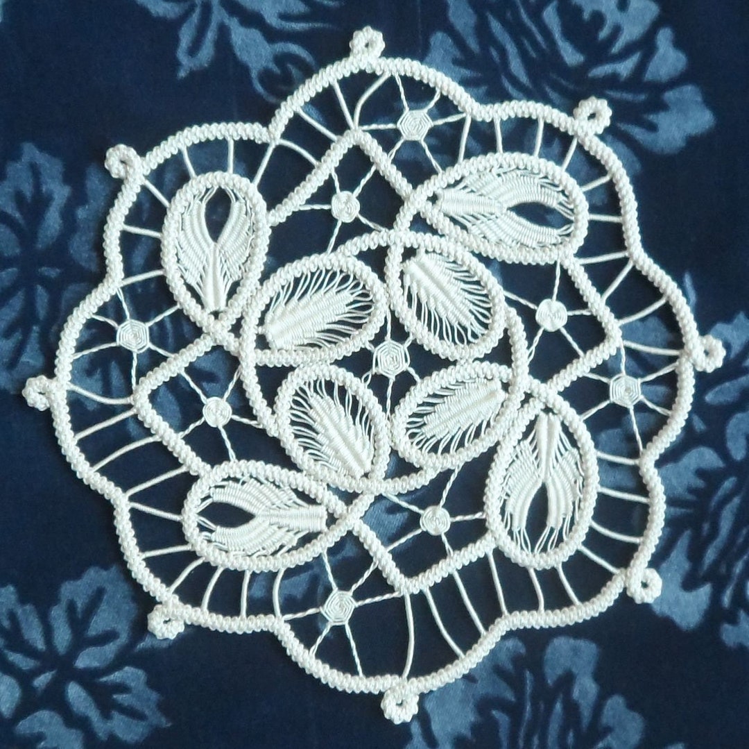 PDF Instant Download - Romanian Point Lace, LEAVES - Pattern No. 112CE ...