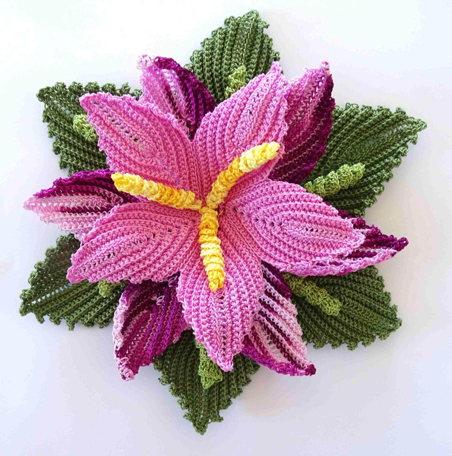Water Lily, Crochet Pattern Kit - Pattern No. 48LC - Etsy