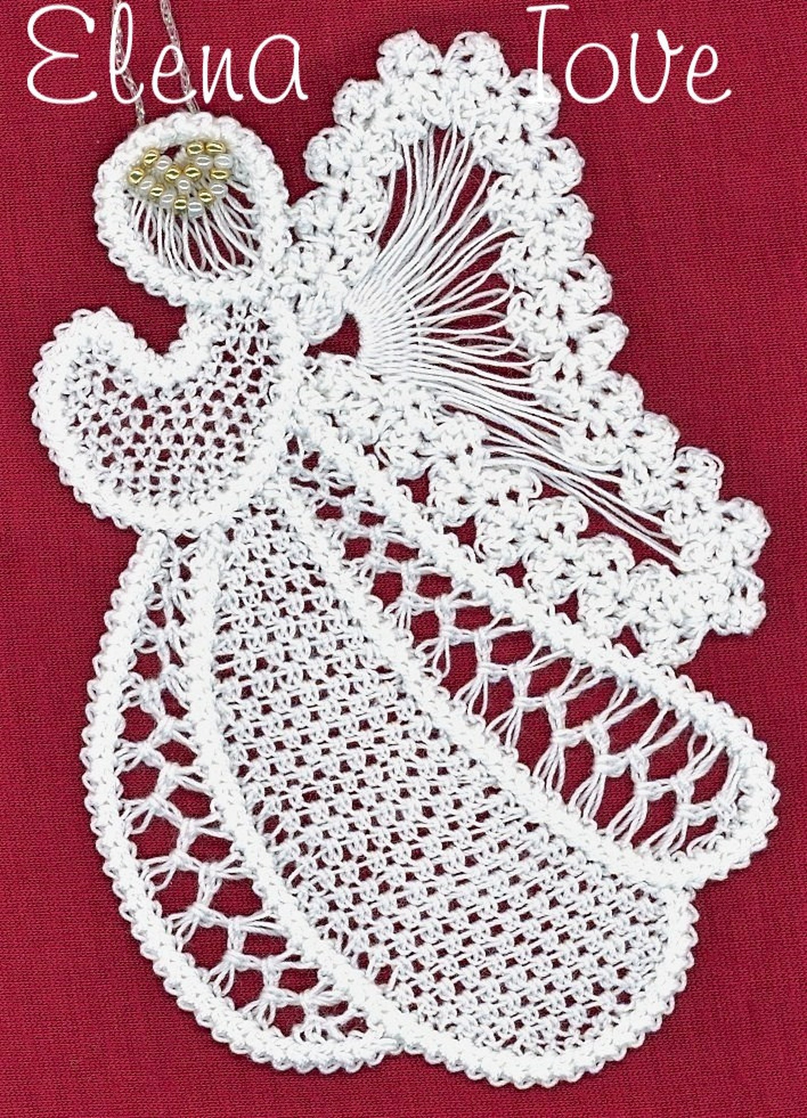 Romanian Point Lace Kits, Angels - Etsy
