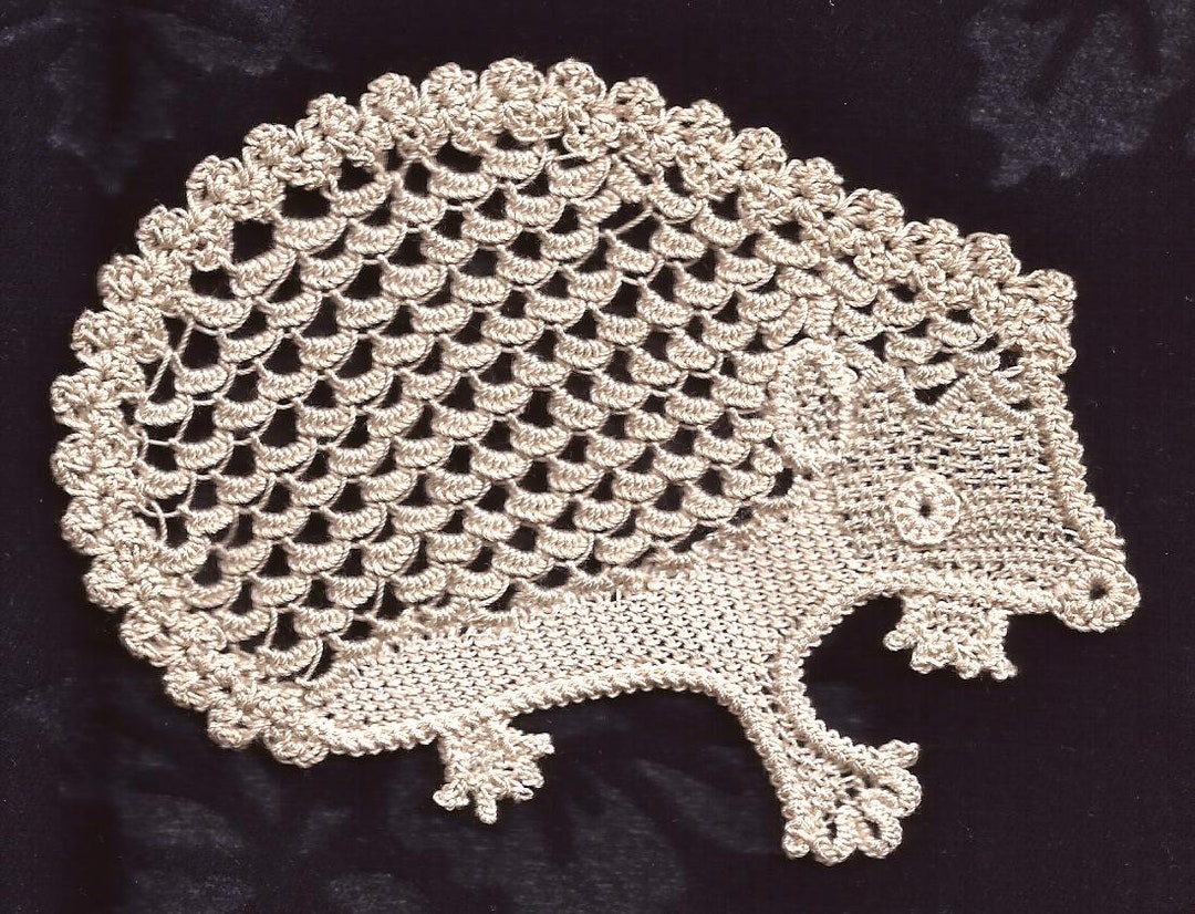 Hedgehogs, Romanian Point Lace Kit - Pattern No. 141ceb and 141cea - Etsy
