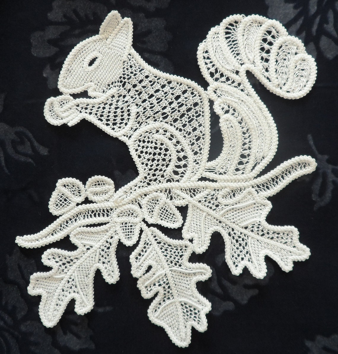 Squirrel, Romanian Point Lace Kit - Pattern No. 46CW - Etsy