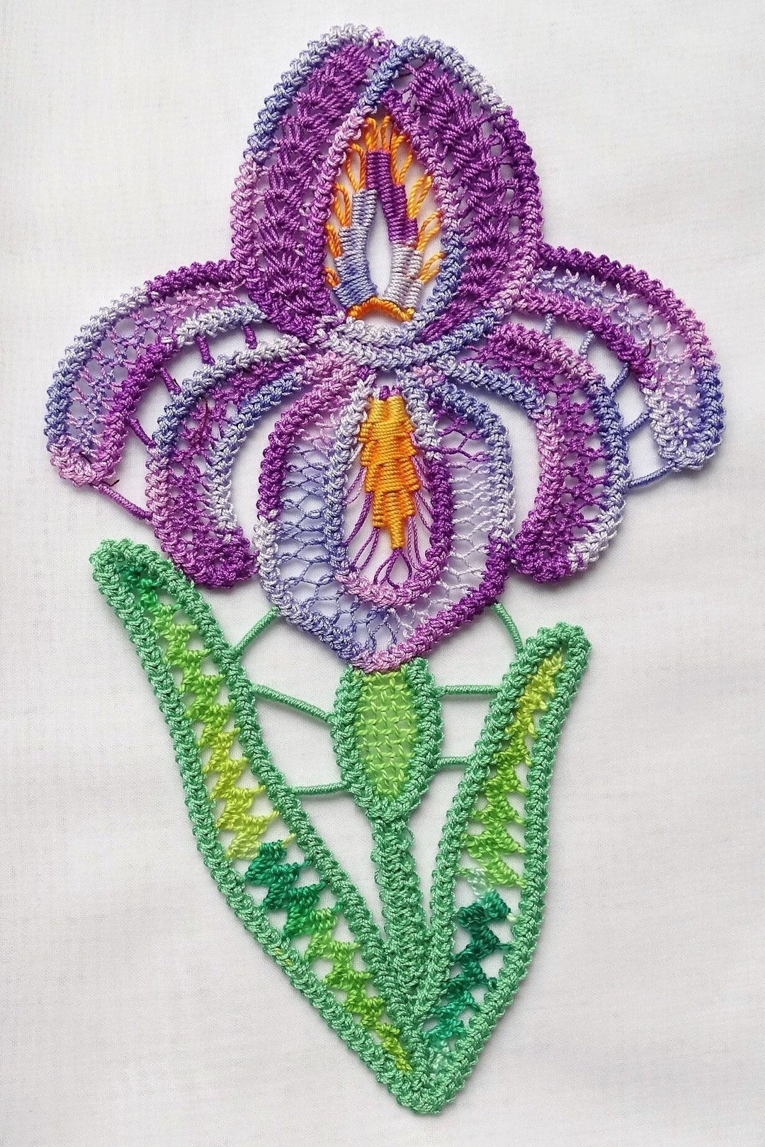 Iris, Romanian Point Lace Kits - Pattern No. 138LGS - Etsy