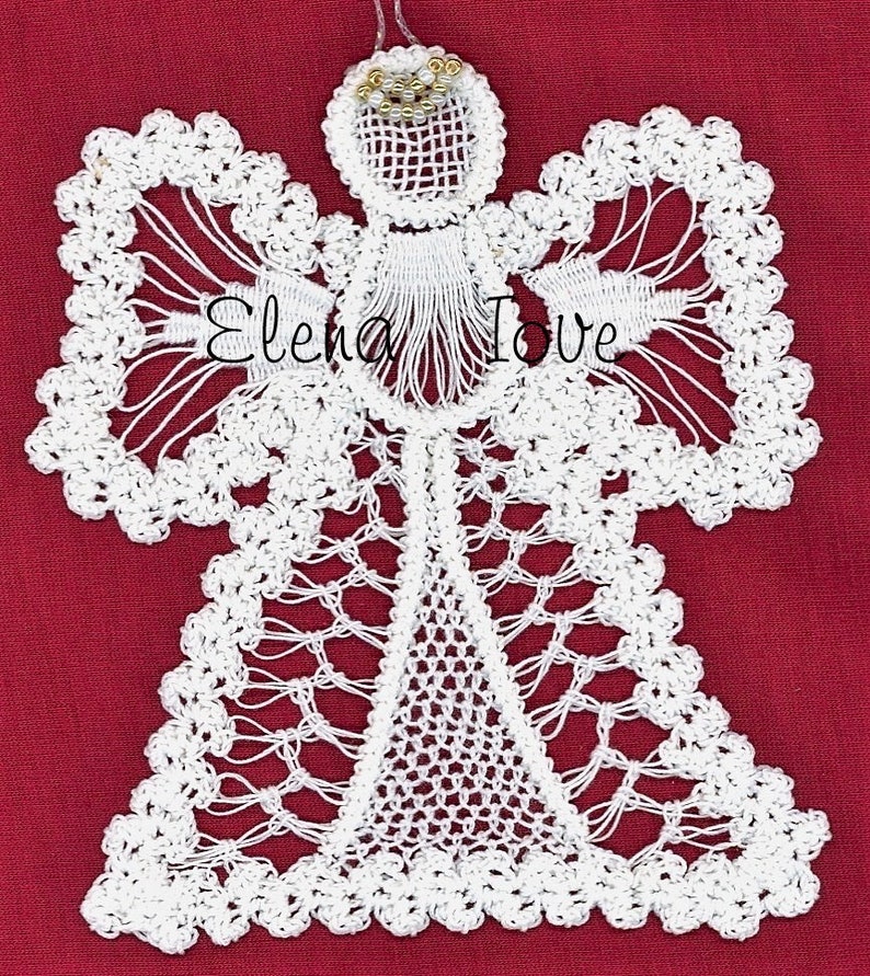 Romanian Point Lace Kits, Angels - Etsy
