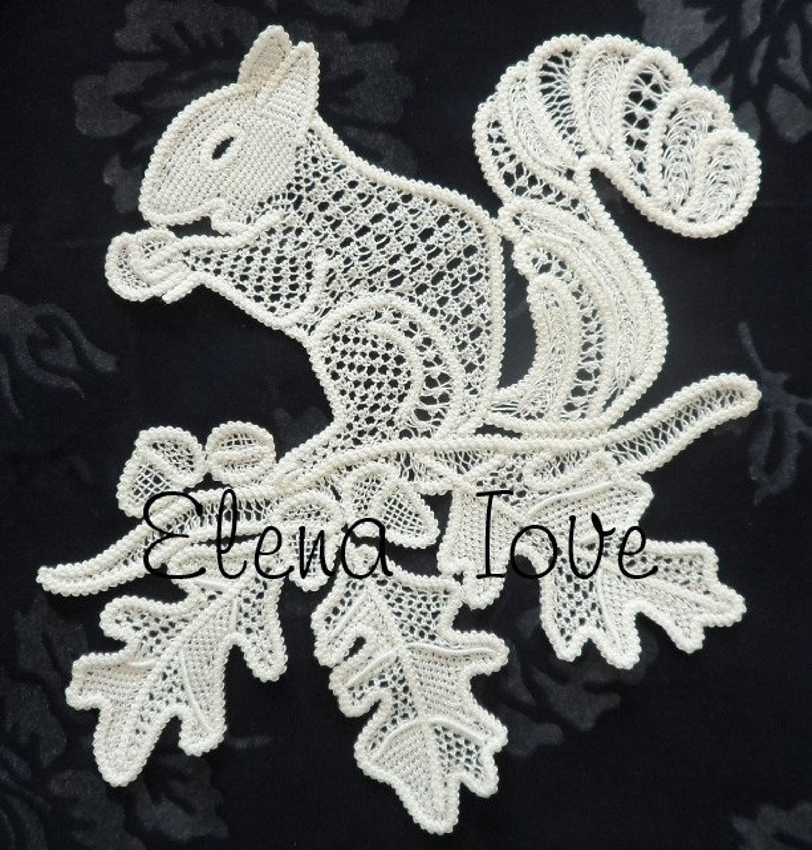 Squirrel, Romanian Point Lace Kit - Pattern No. 46CW - Etsy