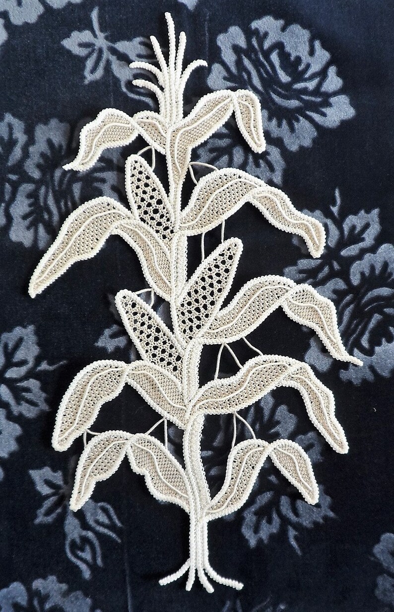 Romanian Point Lace KIT Corn Stalk Pattern No.115CC | Etsy