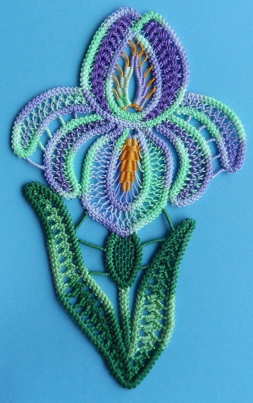 Iris, Romanian Point Lace KITS - Patterns No.138lst - Etsy