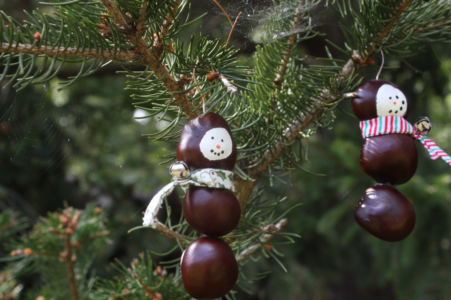 Buckeye Snowman Ornament - Etsy