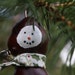 Buckeye Snowman Ornament - Etsy