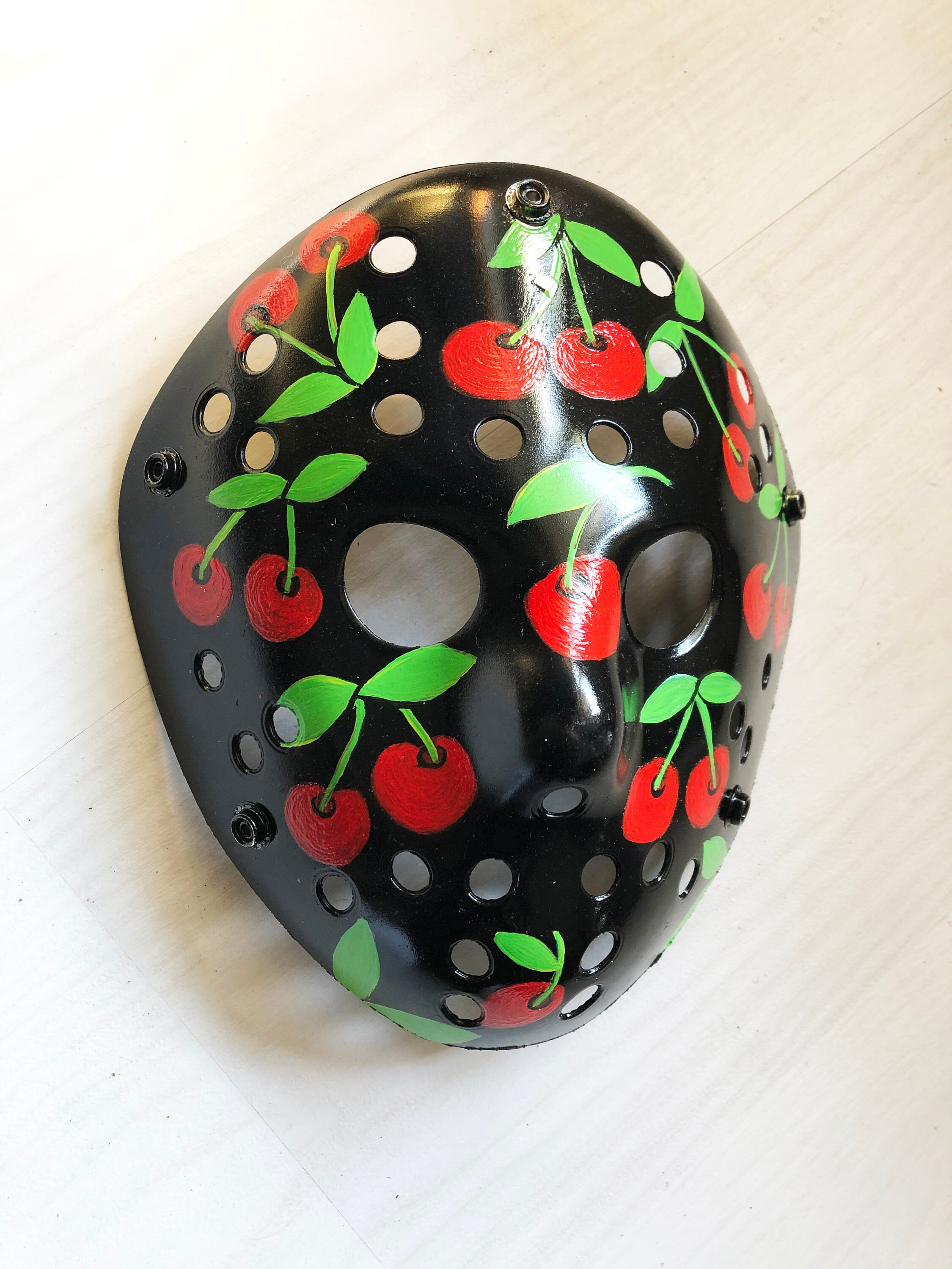 Jason Voorhees Friday the 13th Horror Cherry Painted Mask - Etsy