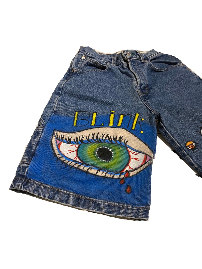 Vintage Hand Painted 'eyeball' Tommy Shorts Evil Eye - Etsy