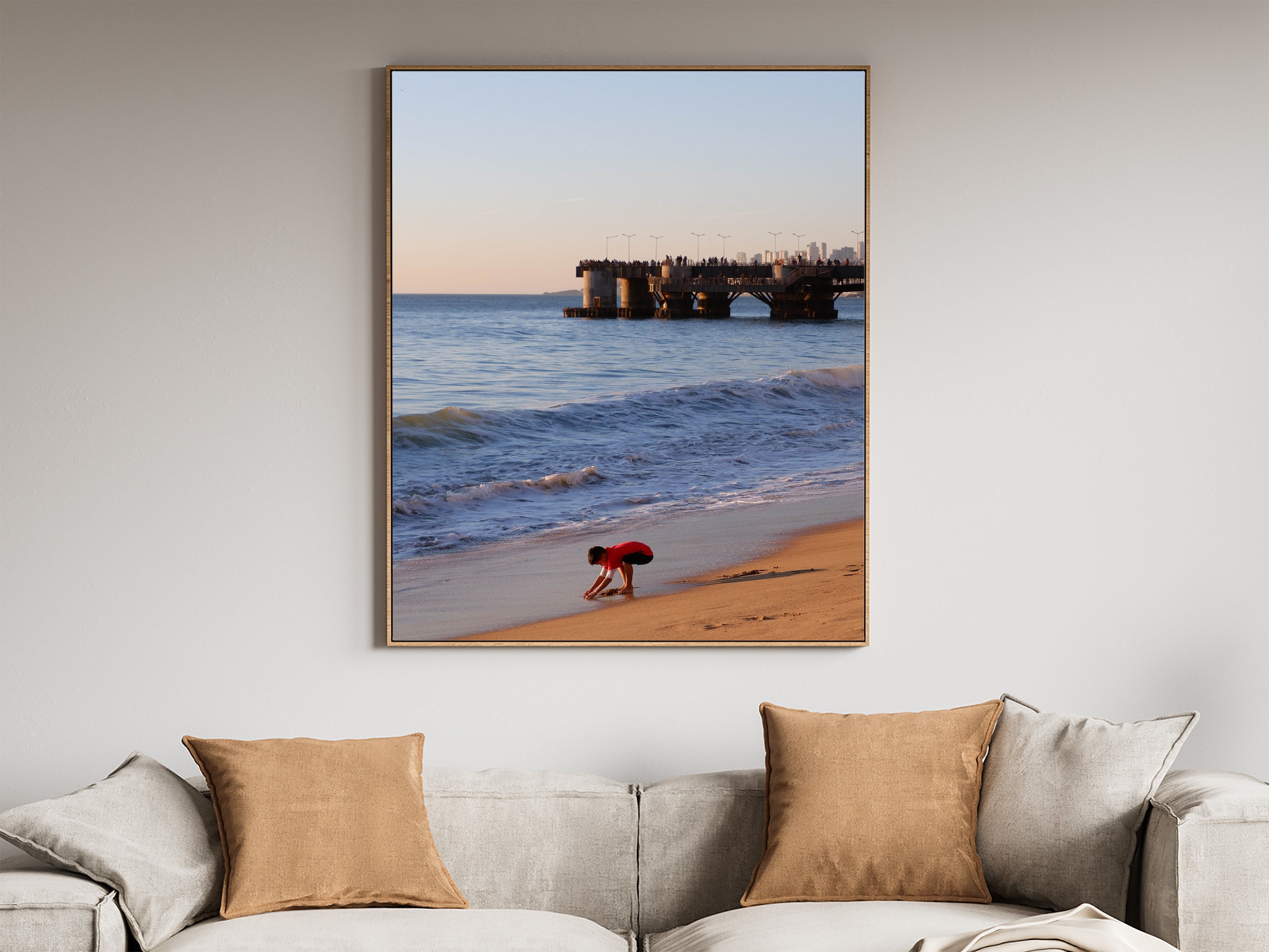 Beach and Surf Art - Montañita Ecuador, Valparaiso and Viña Del Mar ...