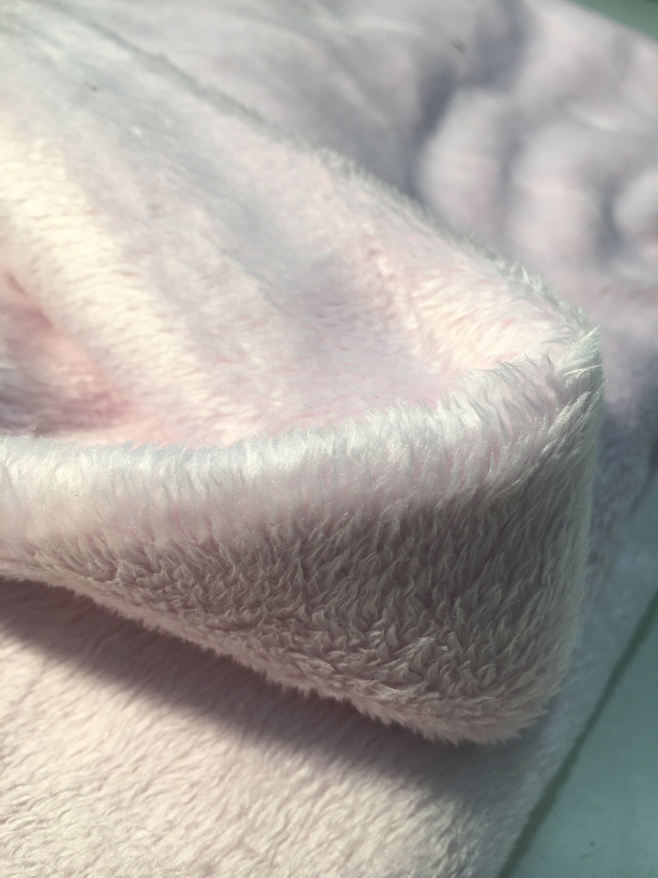 Pink Fluent Fabric/ Fluffy Fabric - Etsy