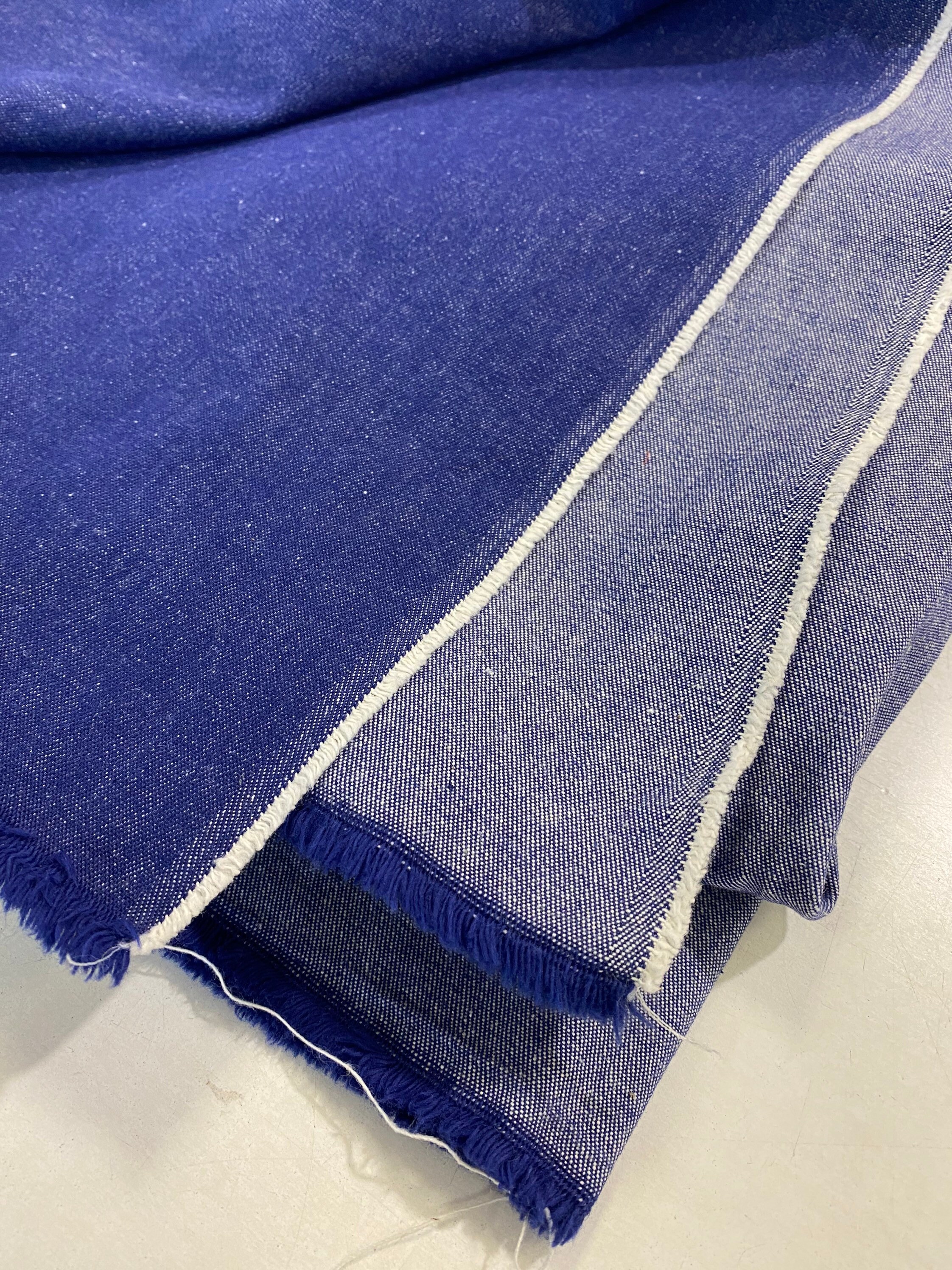 Blue Denim Fabric - Etsy