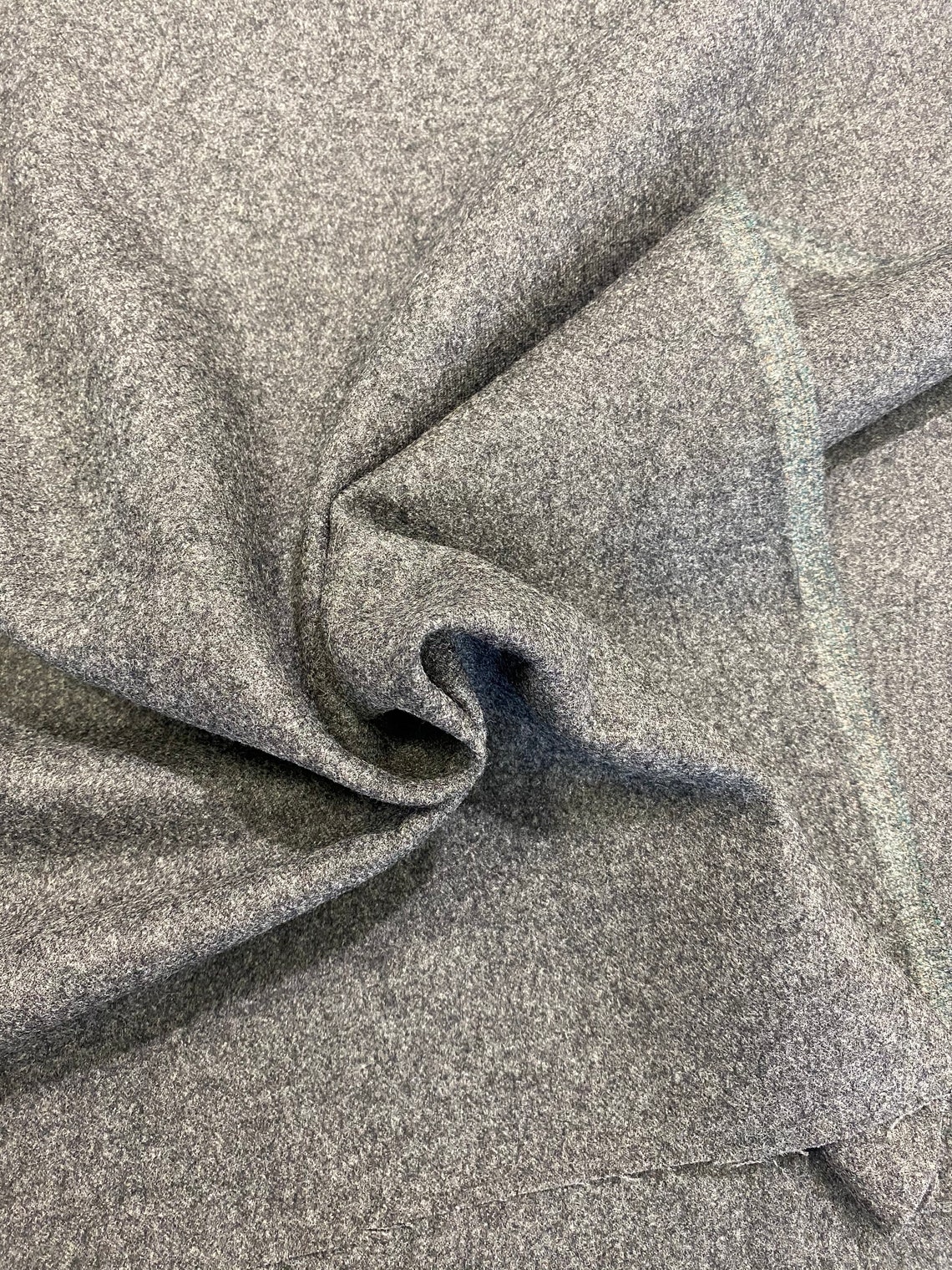 Vintage Wool Fabric/ Wool Fabric/ Solid Wool Fabric - Etsy