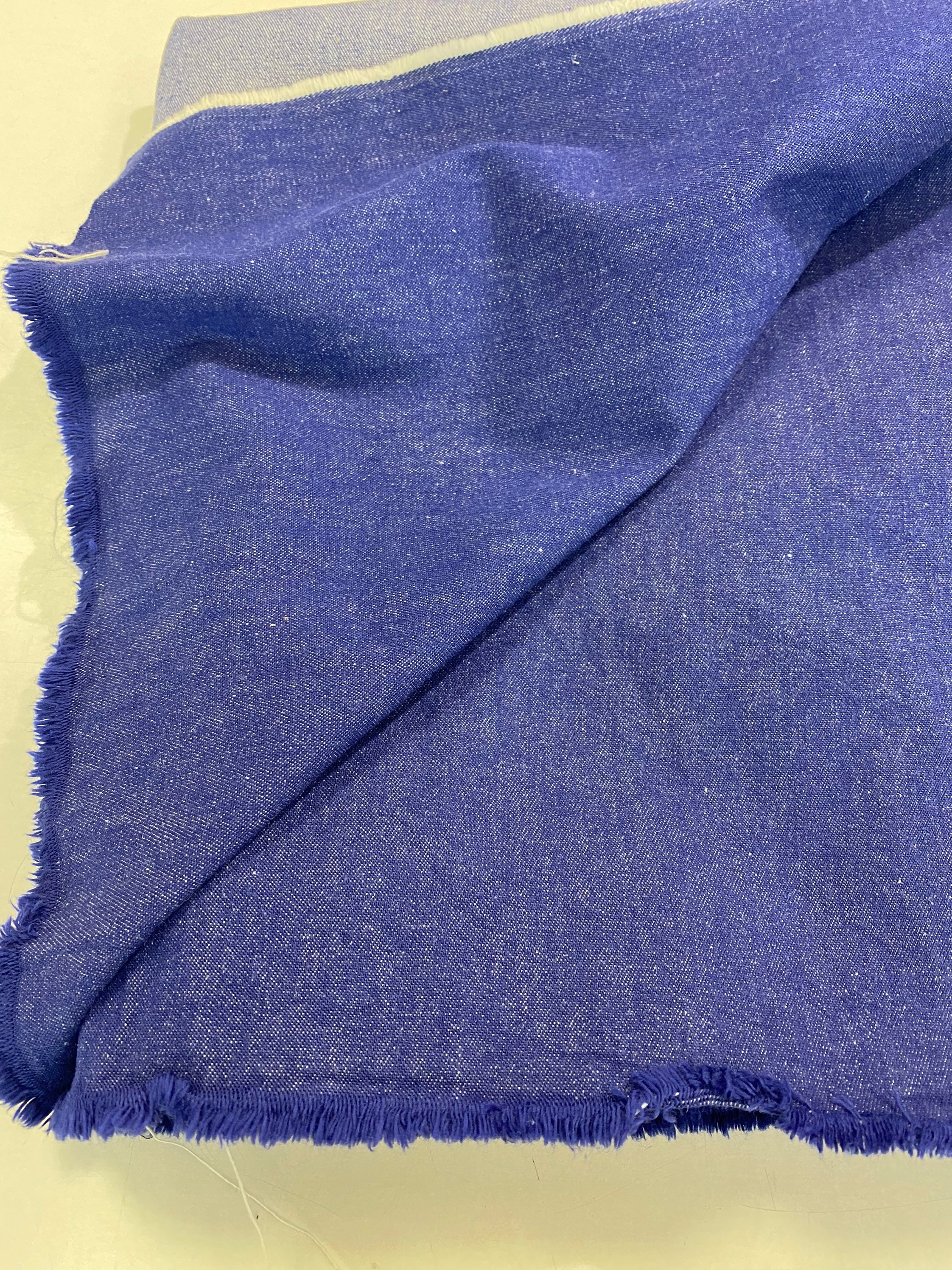 Blue Denim Fabric - Etsy