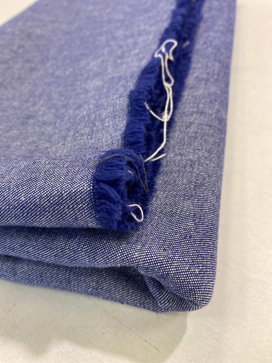 Blue Denim Fabric - Etsy