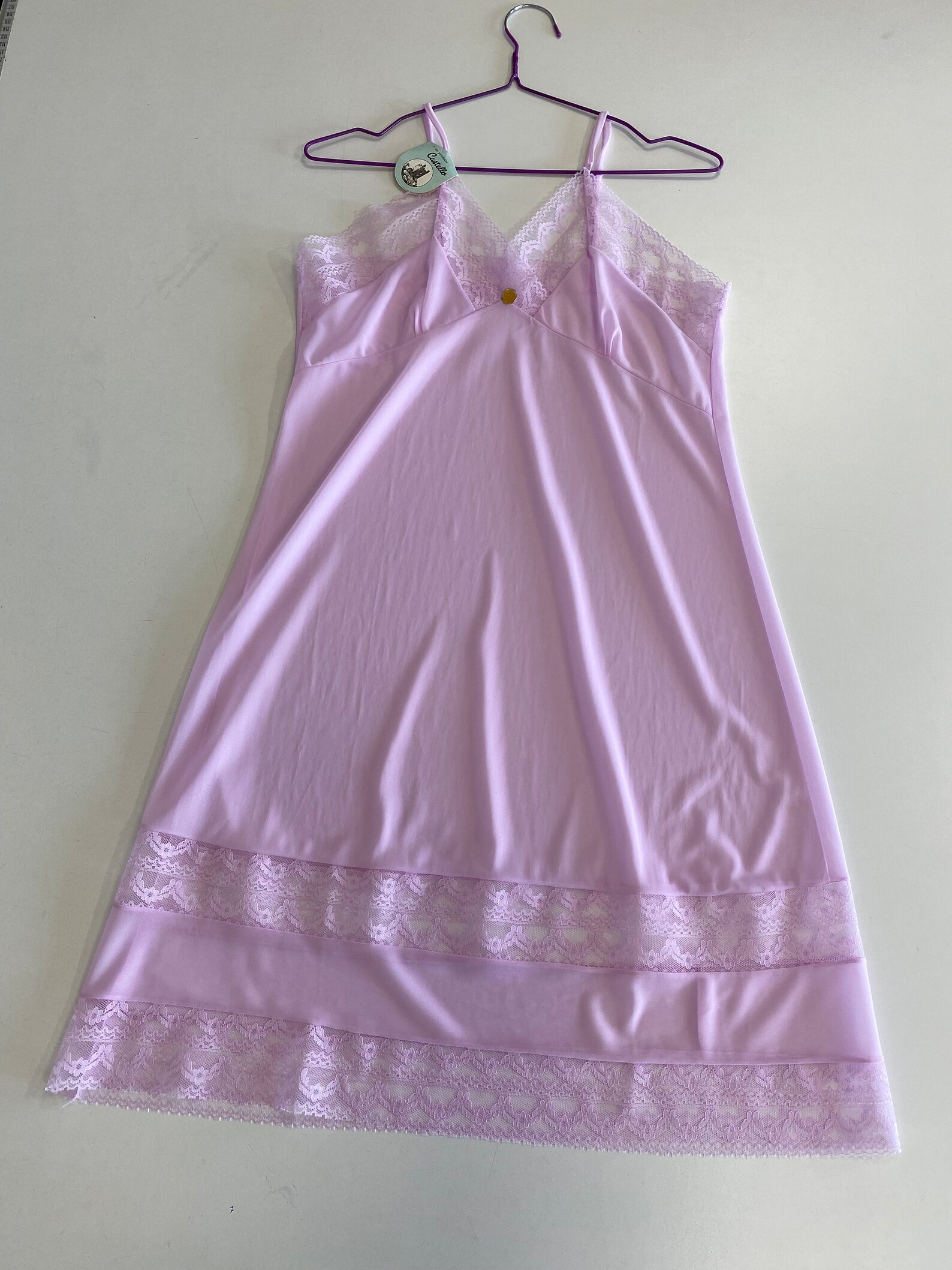 Pink Vintage Slip Dress / Underslip/ Lace Vintage Lingerie - Etsy