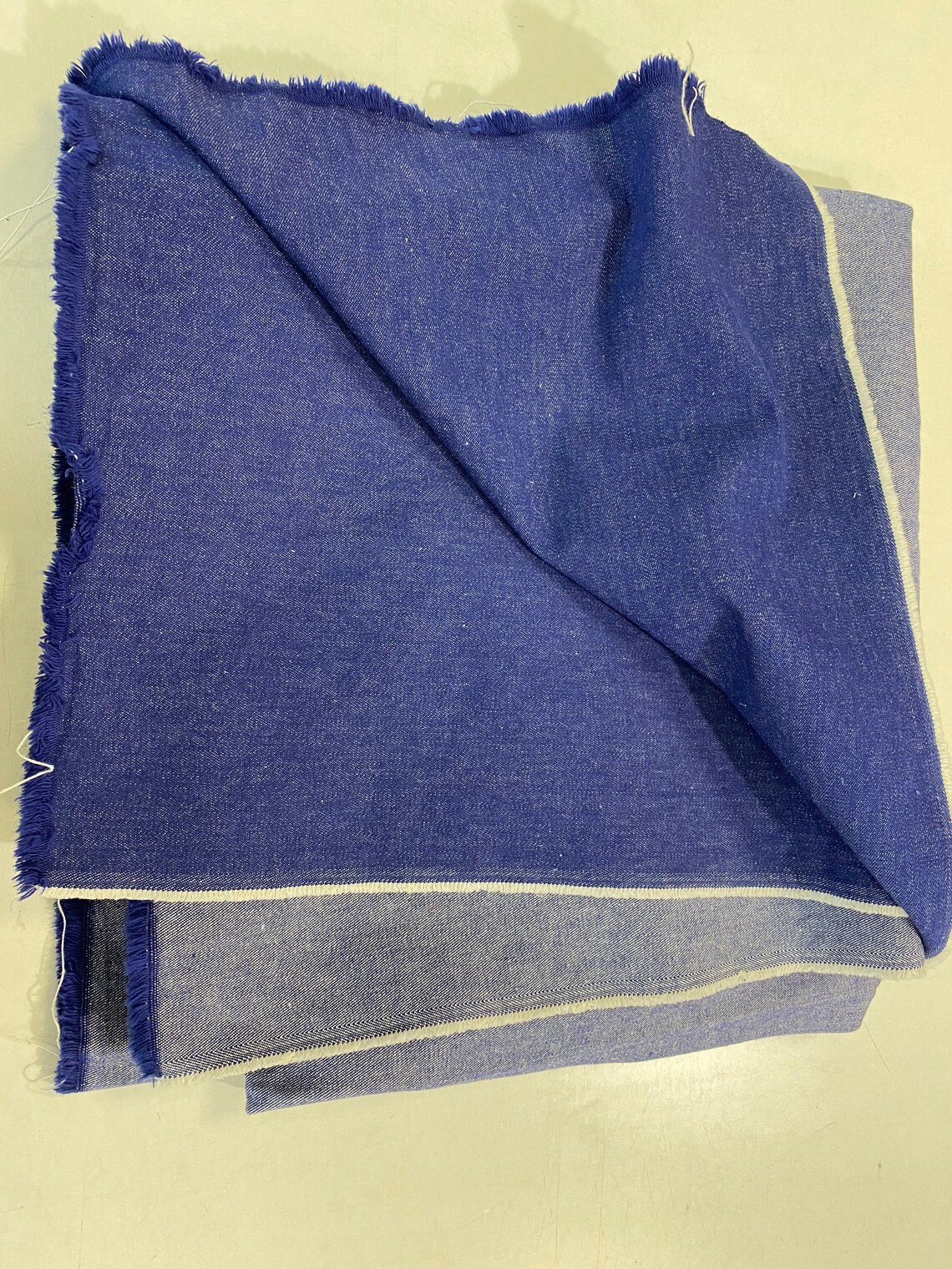 Blue Denim Fabric - Etsy