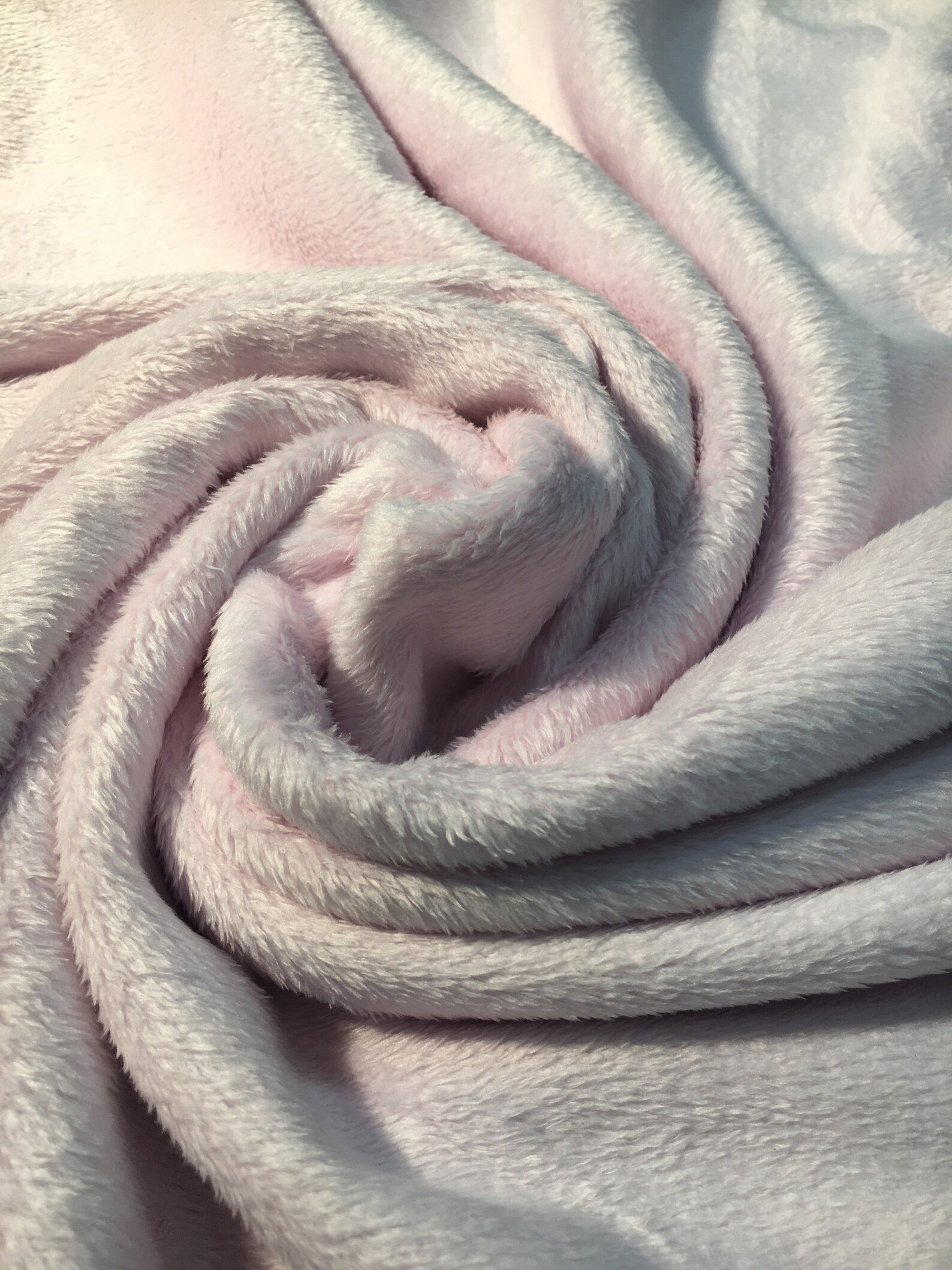 Pink Fluent Fabric/ Fluffy Fabric - Etsy