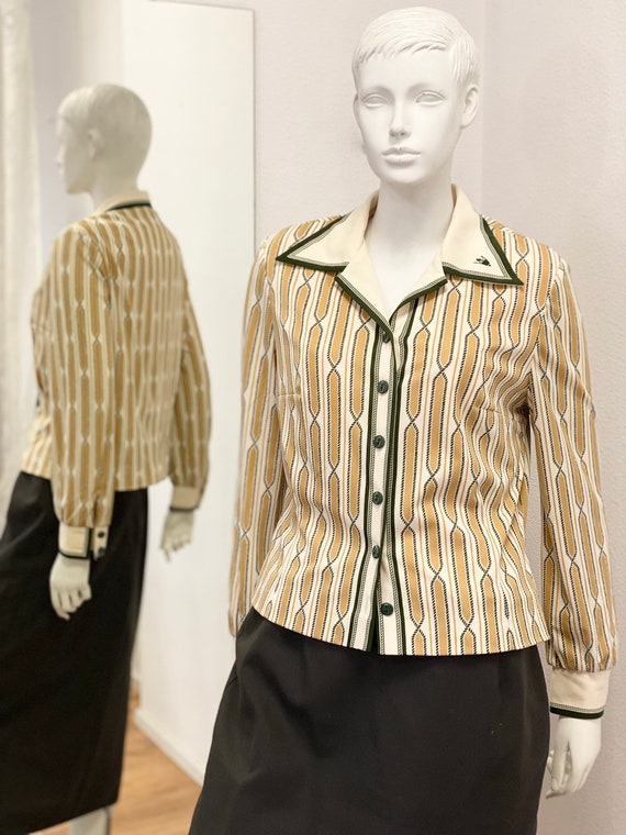 KIO Jersey mit der Krone vintage 1980s blue purple pr… - Gem