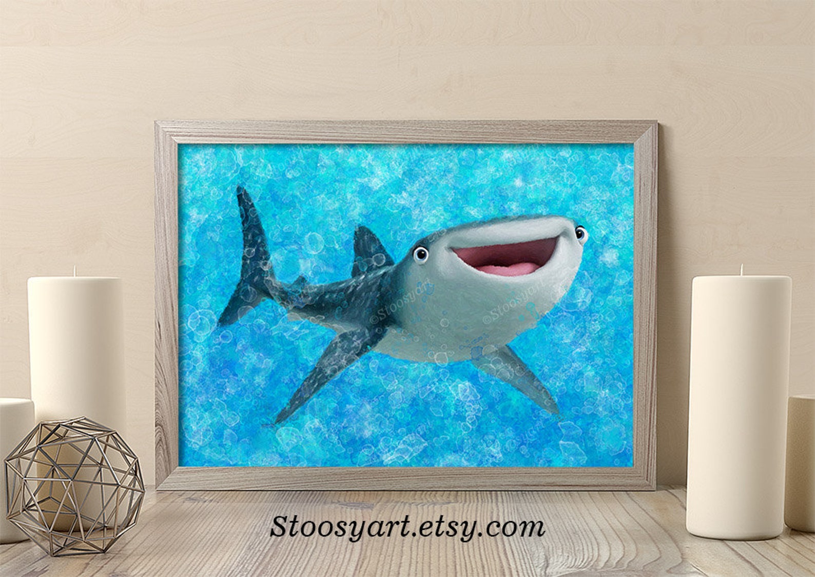 Destiny finding dory print disney art nautical room decor | Etsy