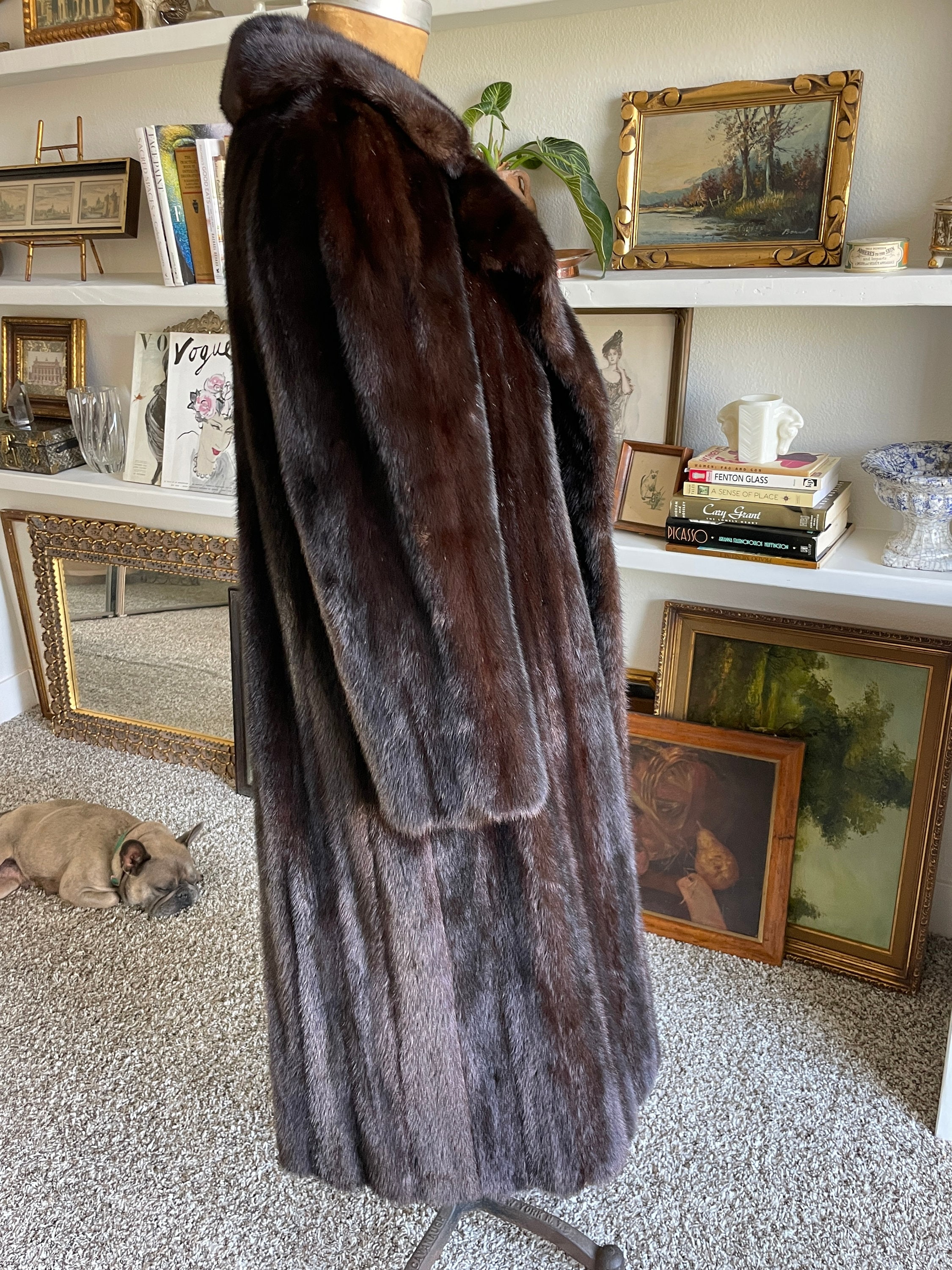 Beautiful Mink Coat From Old Hollywood Era - Etsy