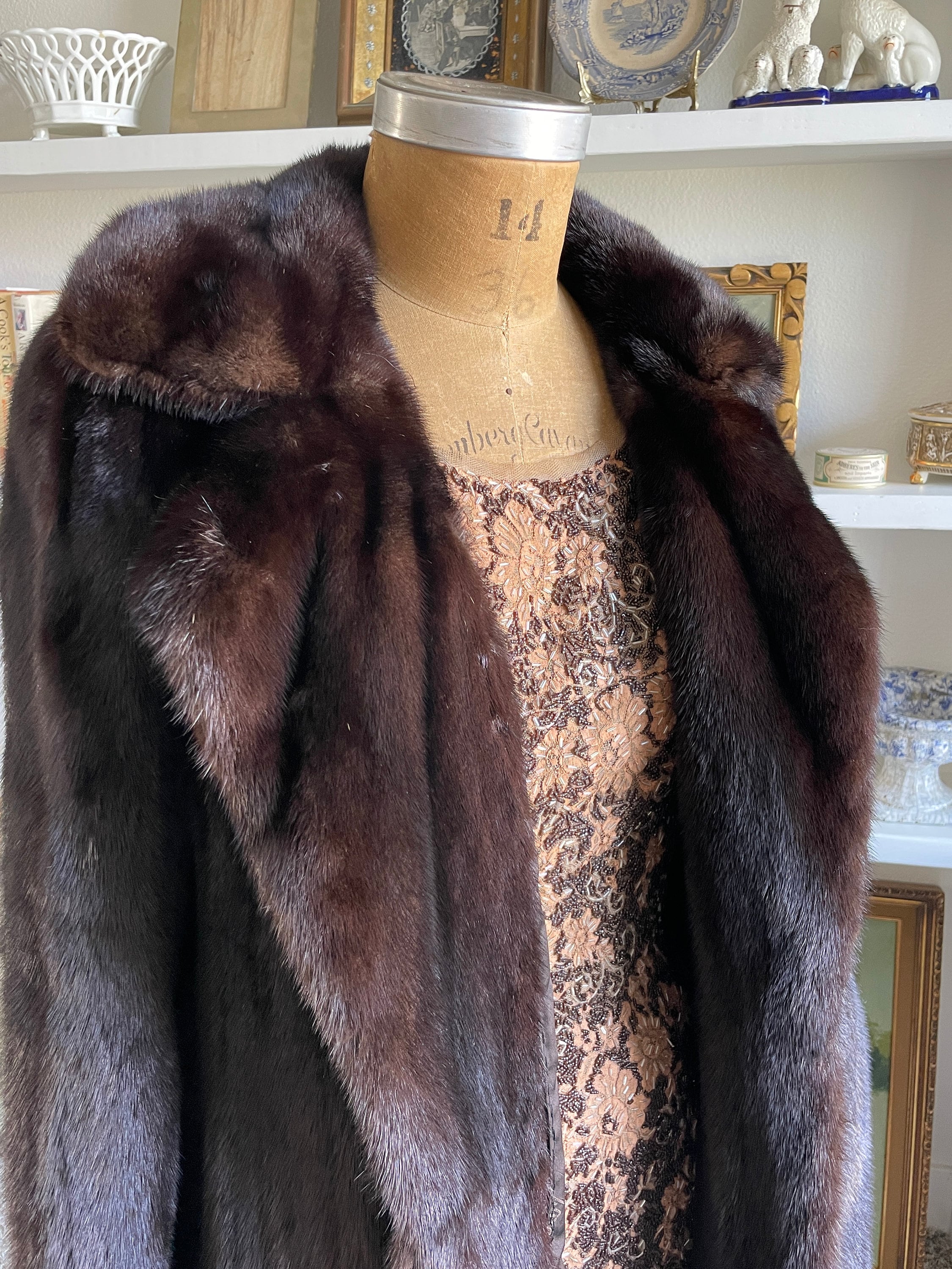Beautiful Mink Coat From Old Hollywood Era - Etsy