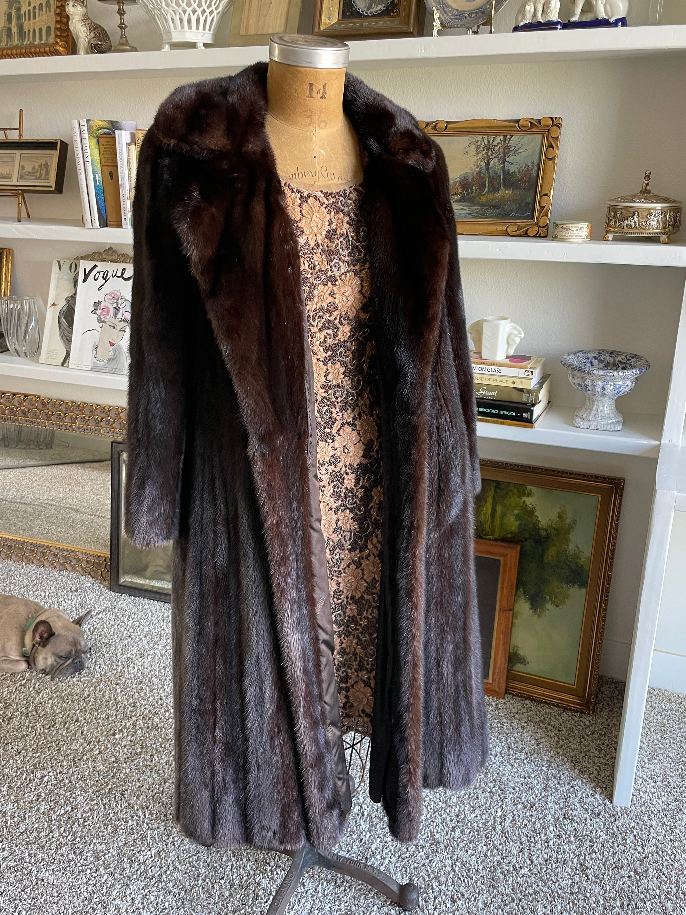 Beautiful Mink Coat From Old Hollywood Era - Etsy