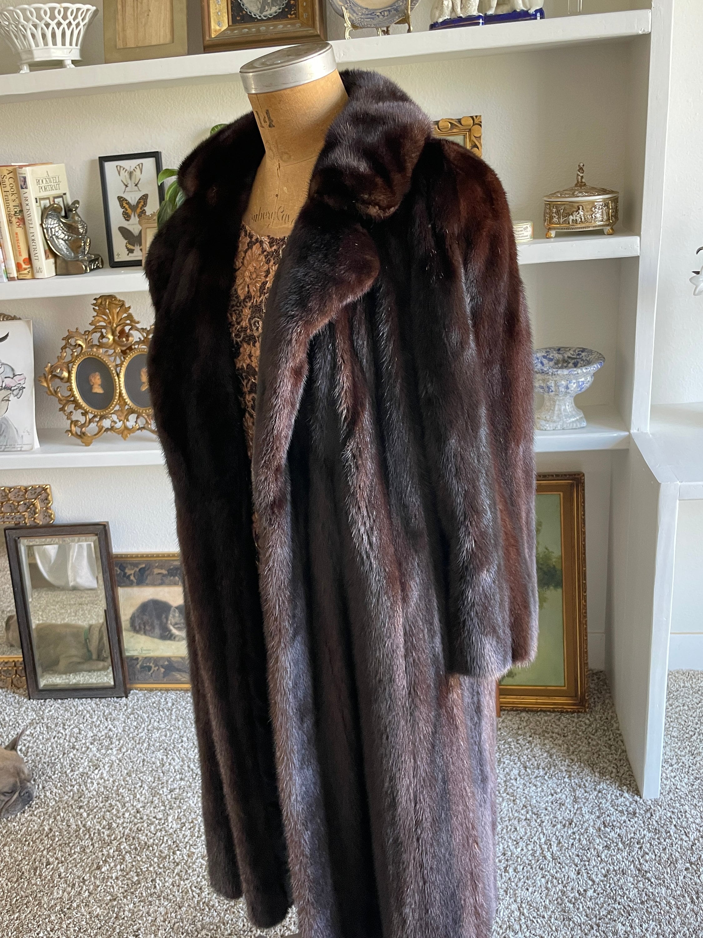 Beautiful Mink Coat From Old Hollywood Era - Etsy