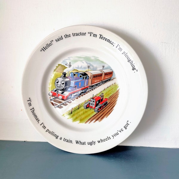 Thomas the Tank Engine Plate - Etsy