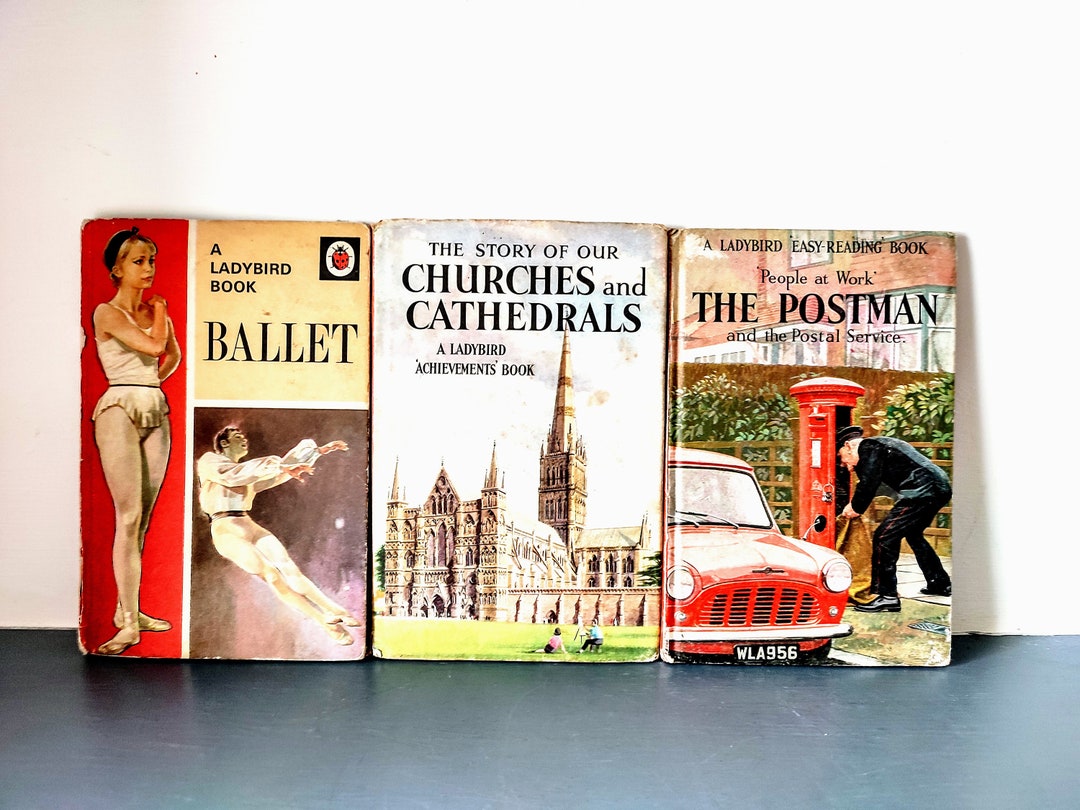 Vintage Ladybird Books, the Postman, Churches and Cathedrals, Ballet ...