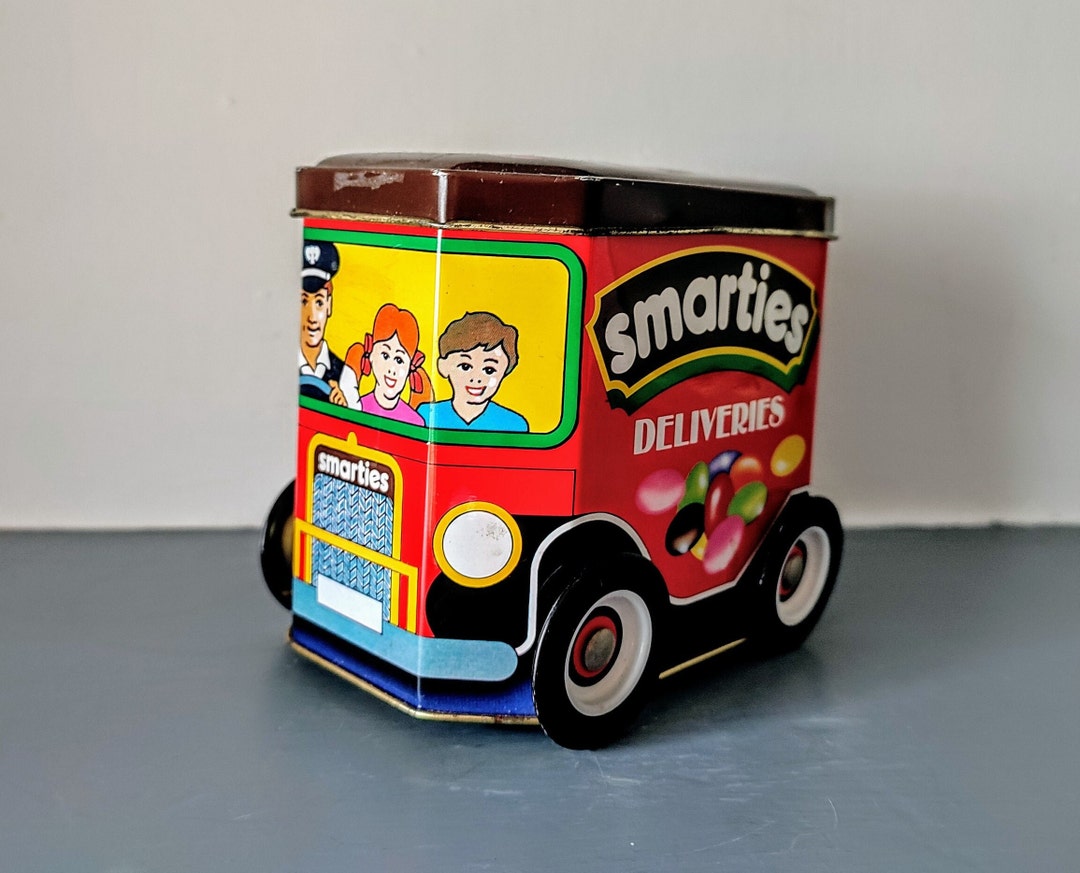 Vintage Tin, Vintage Sweet Tin, Vintage Candy Tin, Smarties Tin ...