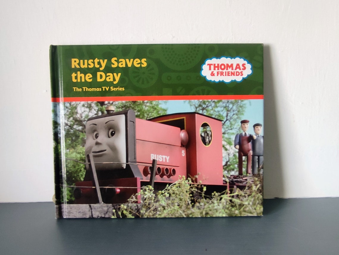 Thomas the Tank Engine Book Thomas and Friends Rusty Saves - Etsy UK