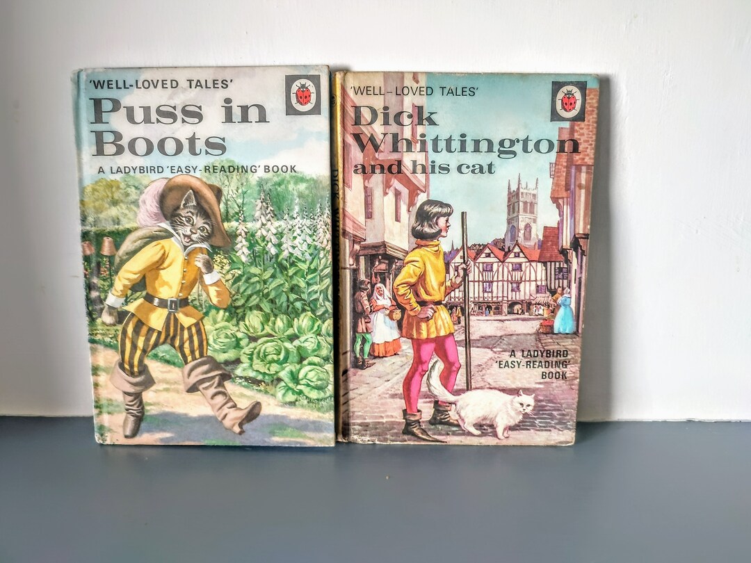 Ladybird Book, Vintage Ladybird Books, Vintage Childrens Books, Puss in ...