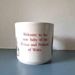 Peter Rabbit Mug, Rare Special Edition, Vintage Peter Rabbit, Royal ...