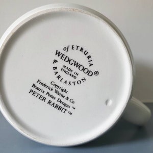 Peter Rabbit Mug, Rare Special Edition, Vintage Peter Rabbit, Royal ...