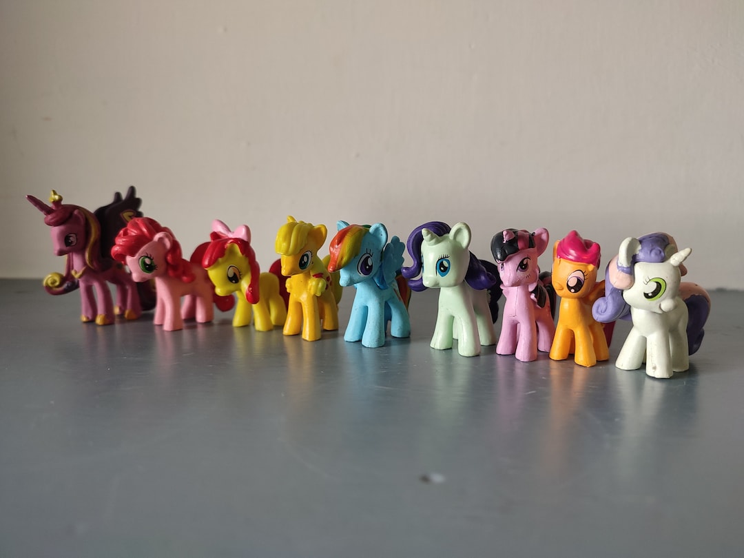 My Little Pony, My Little Pony Mini Figures, My Little Pony Cake Topper ...