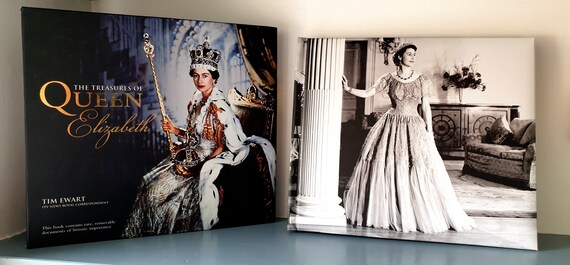 Queen Elizabeth Book Queen Elizabeth Ll Queen Elizabeth | Etsy