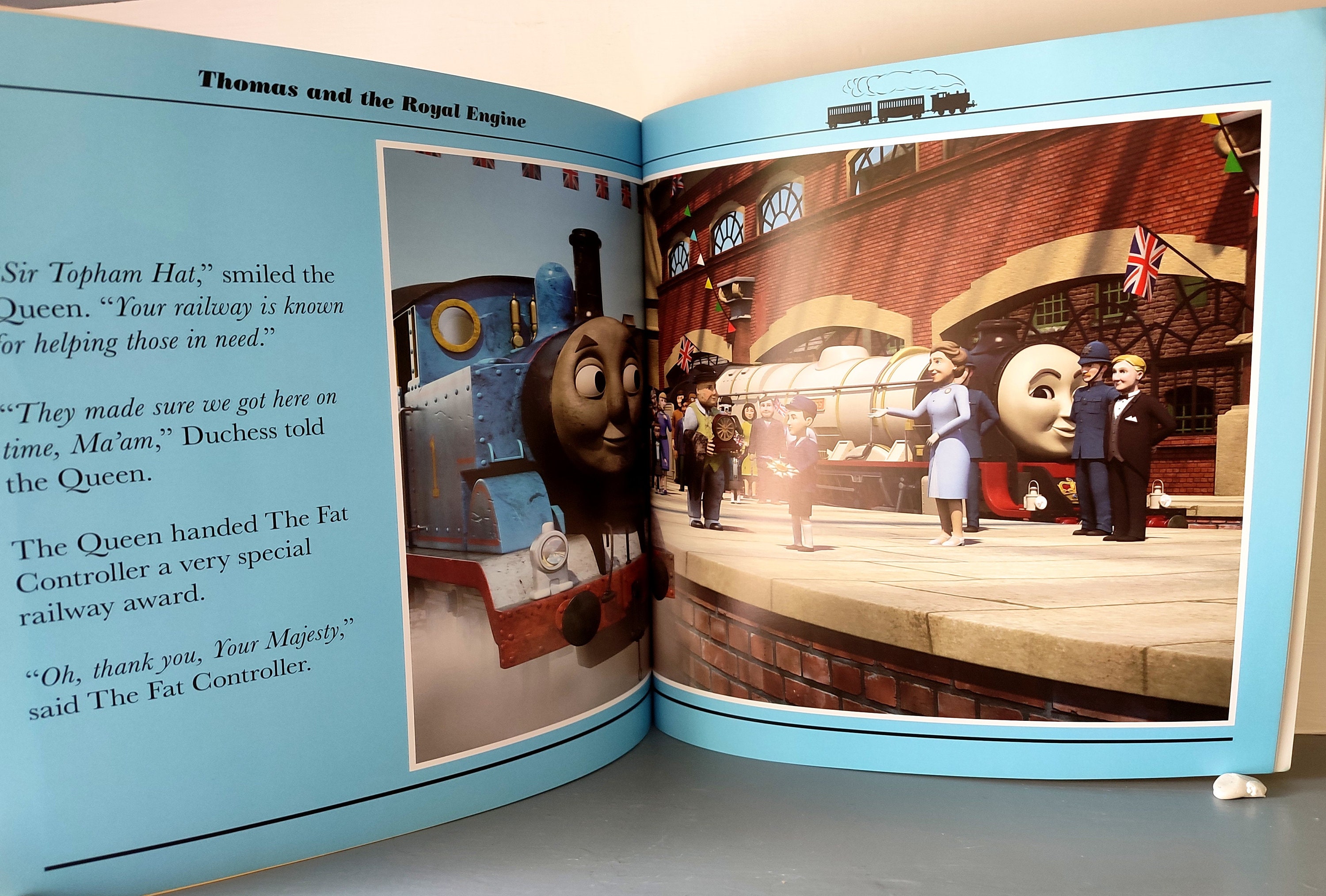 Thomas the Tank Engine Book Thomas and the Royal Engine - Etsy UK