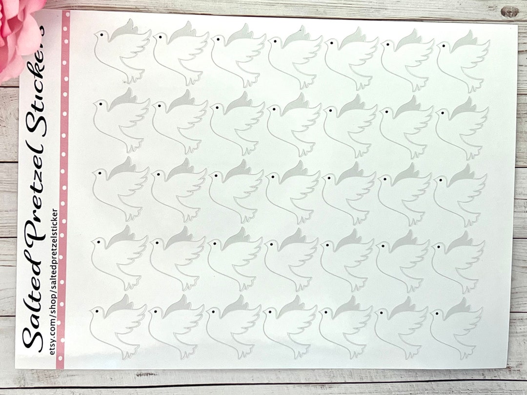 Dove Planner Stickers - Etsy