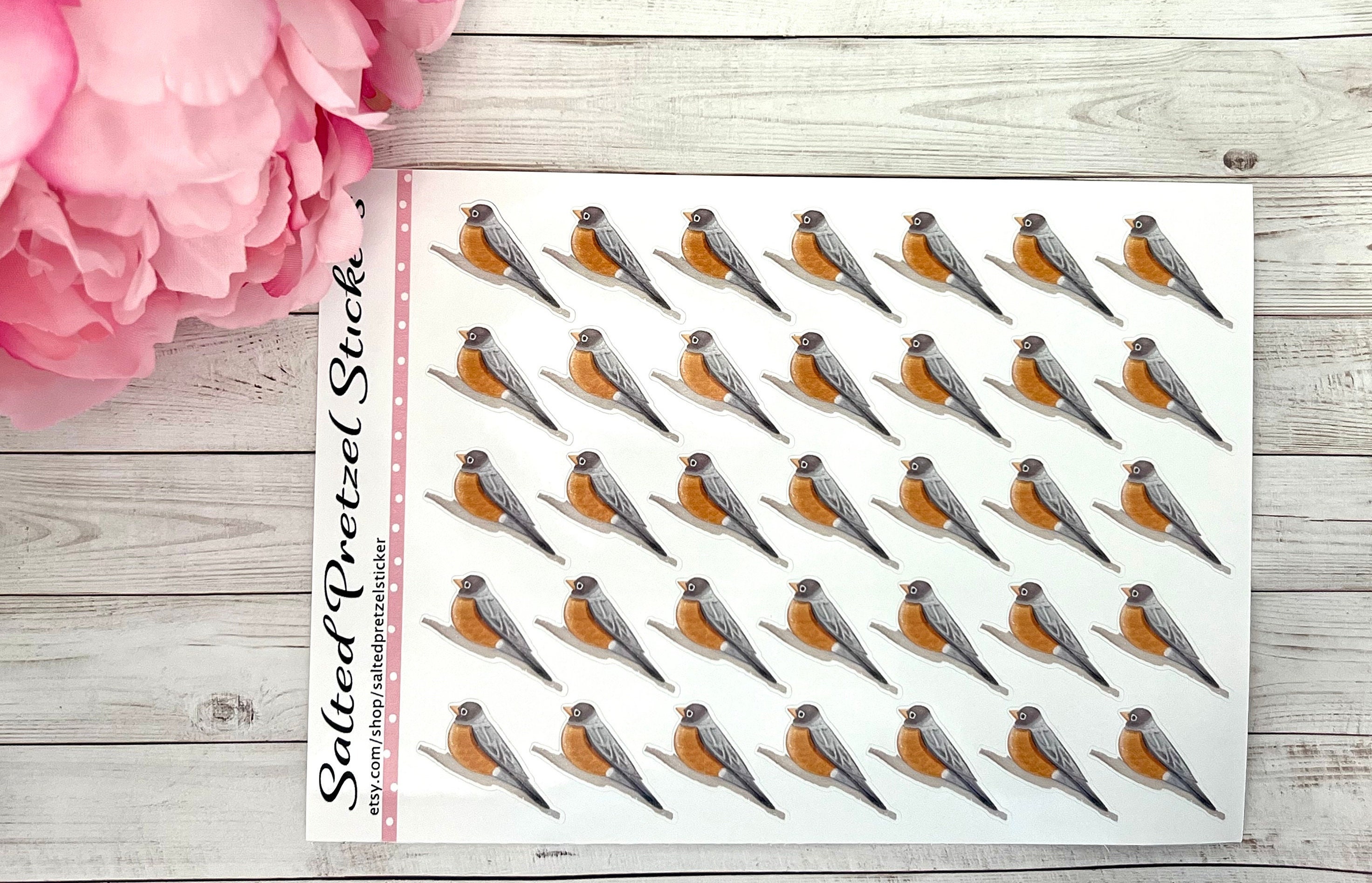 Robin Planner Stickers - Etsy