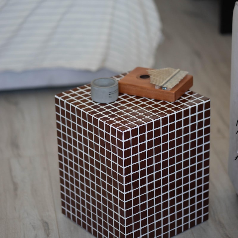 Tiled Cube - Etsy