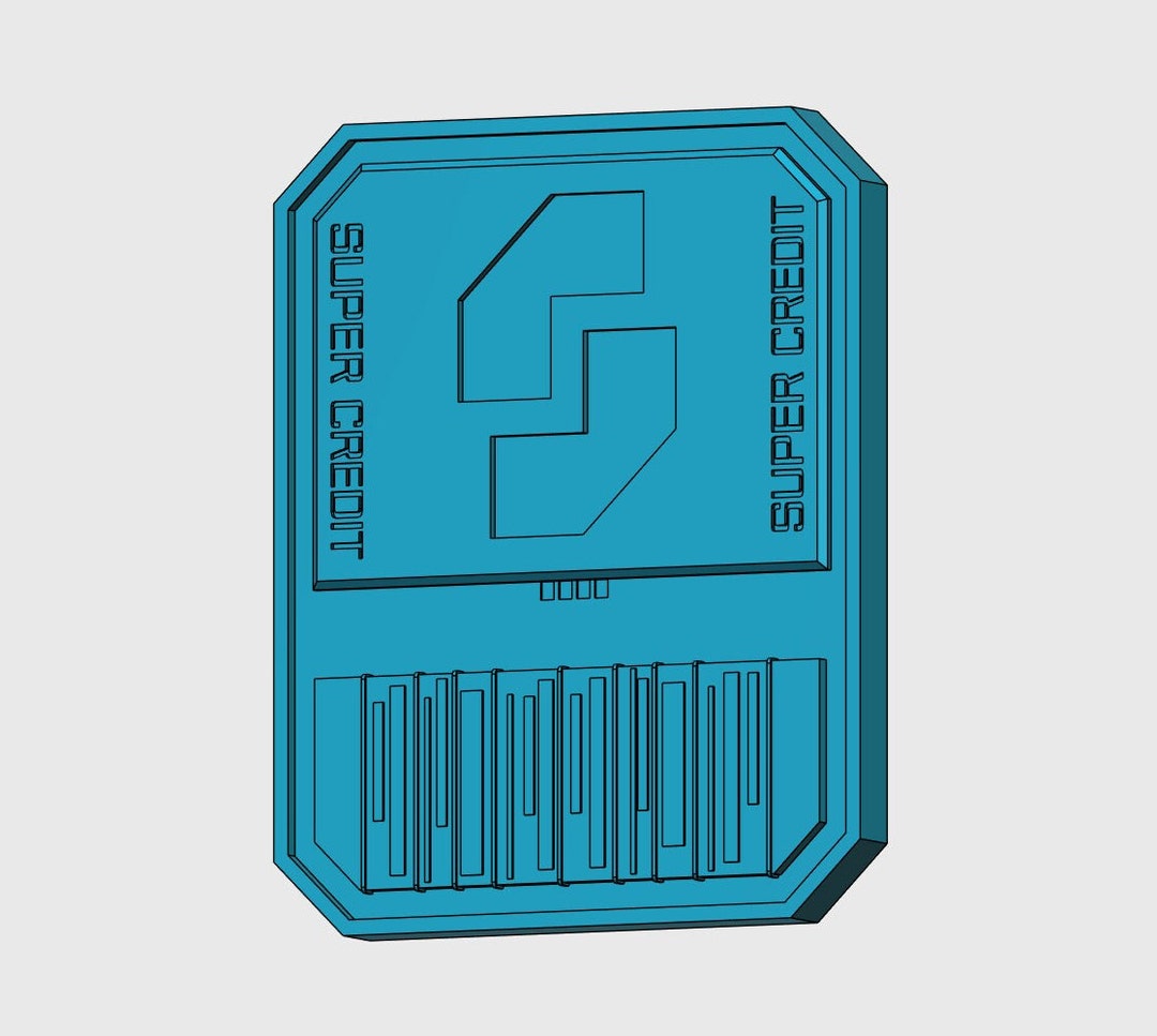 Helldiver Super Credit 3d Model Stl - Etsy