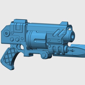 Bolter Revolver 3d Model Stl - Etsy