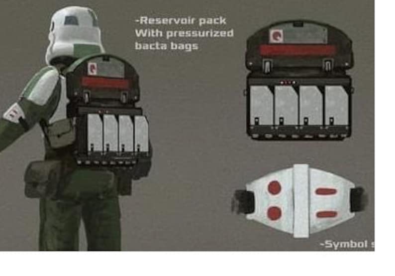 Medic Trooper Reservoir Pack 3d Print Files - Etsy