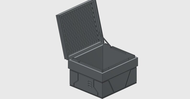 Imperial Ration Box 3d Model Stl - Etsy