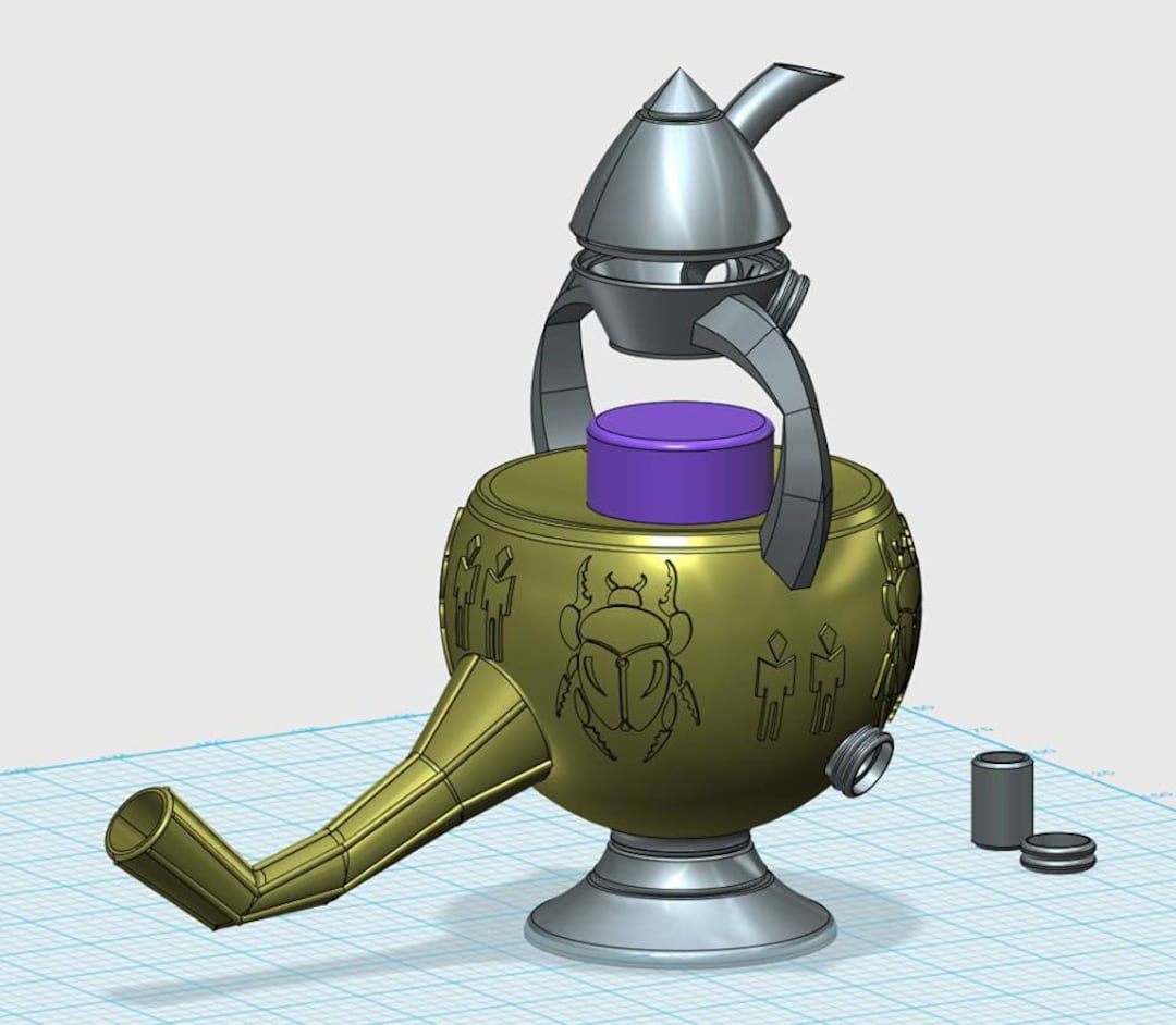 Morrowind Style Skooma Pipe 3d Stl Model - Etsy