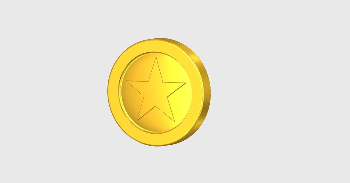 Animal Crossing Bell Coin 3d Stl Model - Etsy Ireland