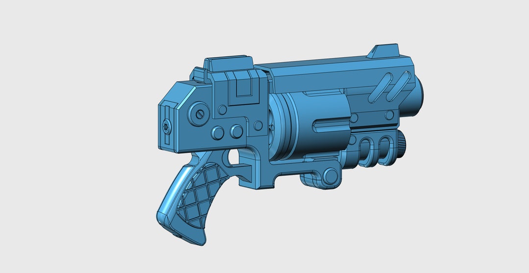 Bolter Revolver 3d Model Stl - Etsy