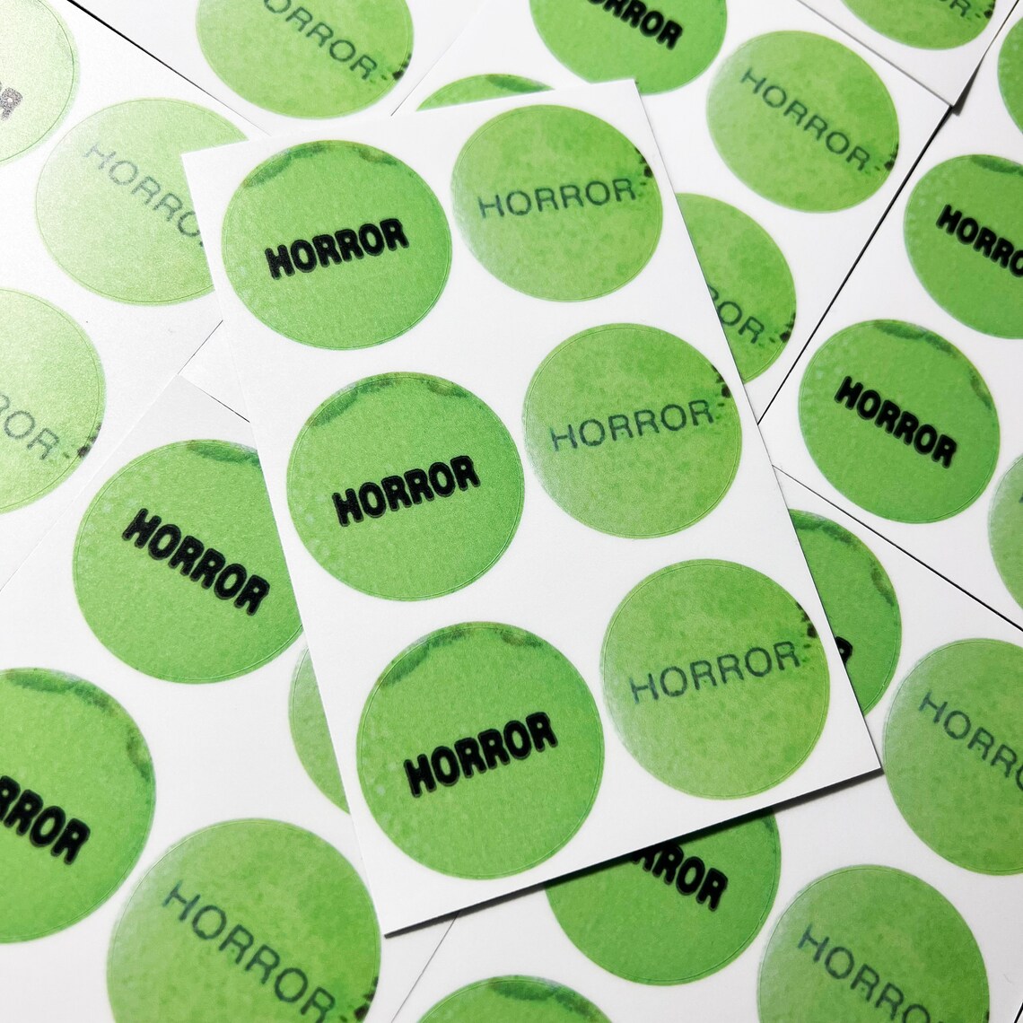 Vintage Style VHS Horror Sticker Lot of 6 Vinyl Stickers - Etsy